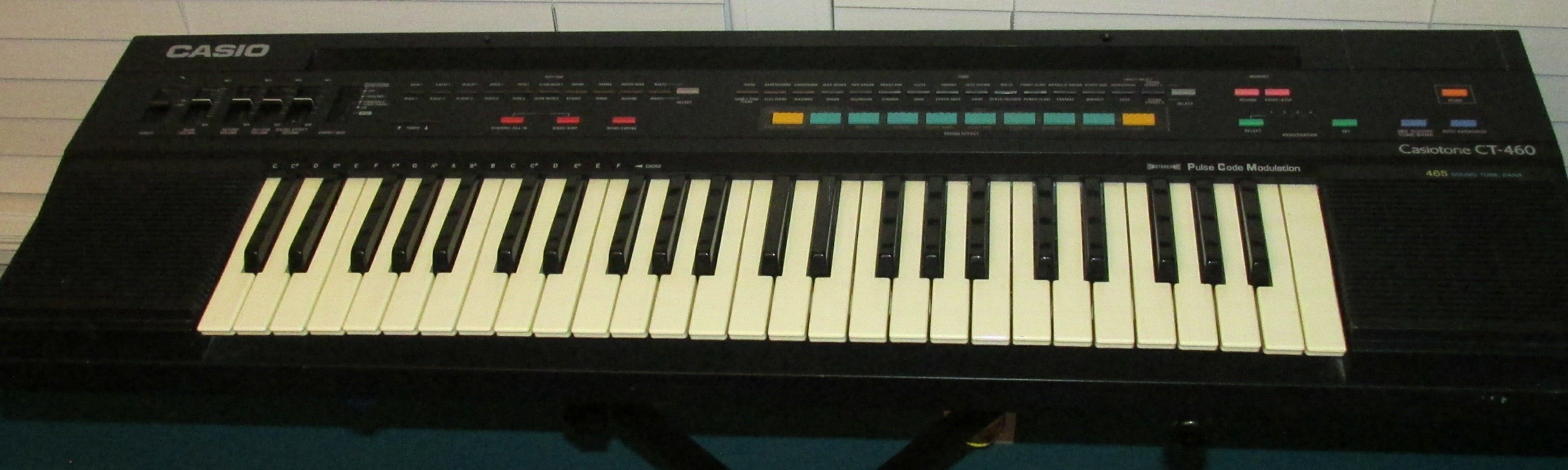 Casio Casiotone-460 Keyboard Synth piano vintage 1980s MIDI for Sale in ...