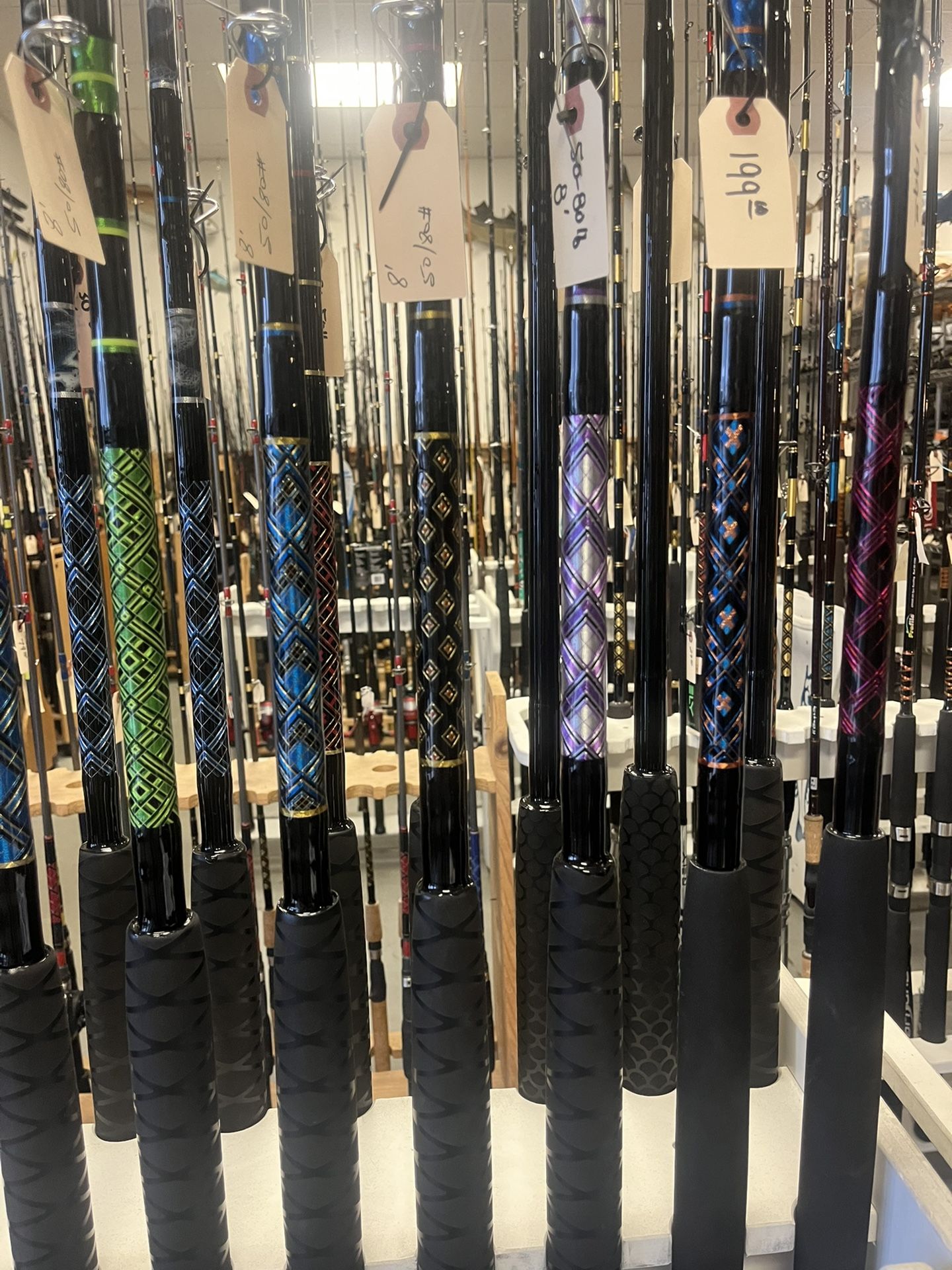 Custom 8 And 9 Foot Bottom Fishing Rods for Sale in Lake Worth, FL ...