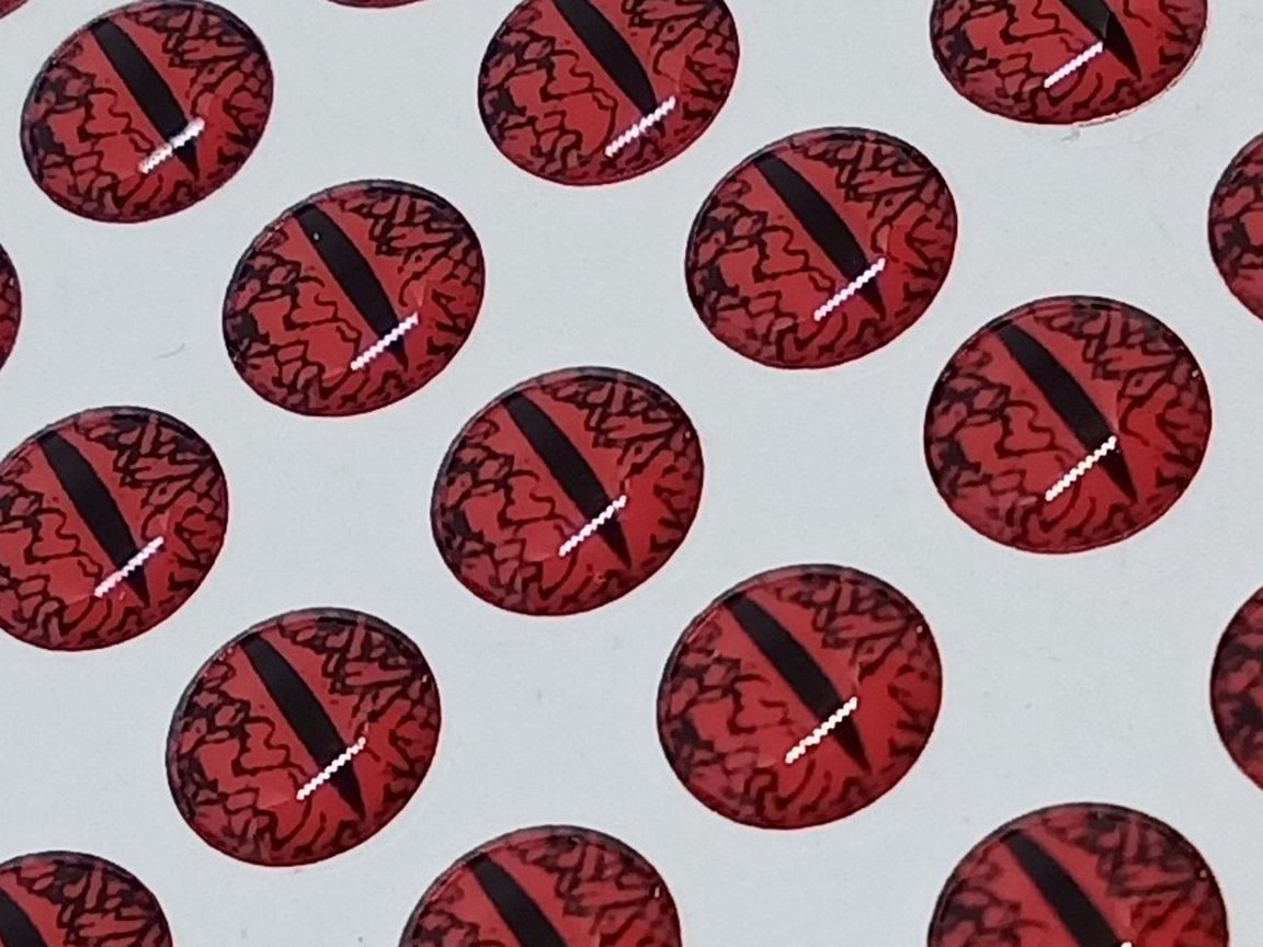 3d 6mm Raptor Eyes For Fishing Lures for Sale in Galena, IN - OfferUp