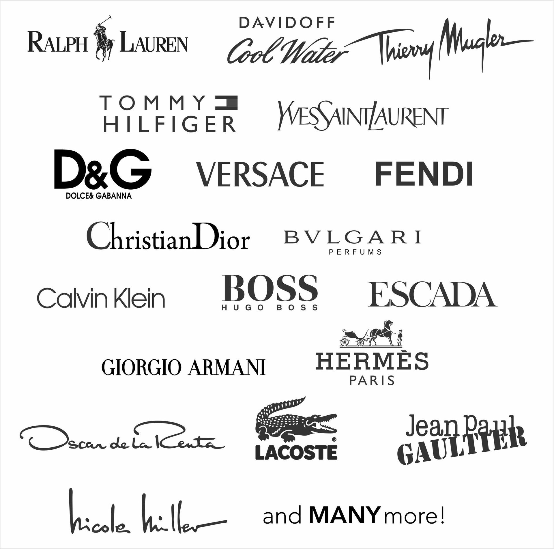 Perfume Brands Logos