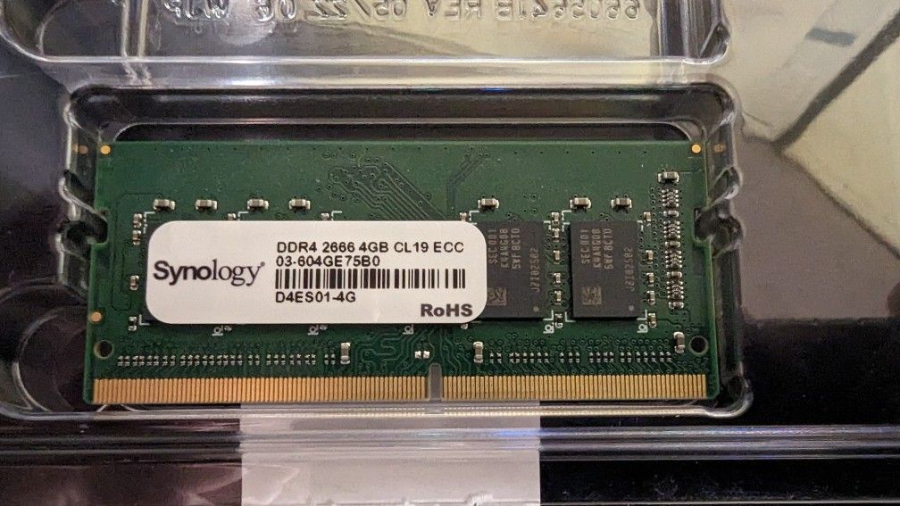 Synology 4GB DDR 4 ECC SODIMM (4GB) for Sale in Turner, OR - OfferUp