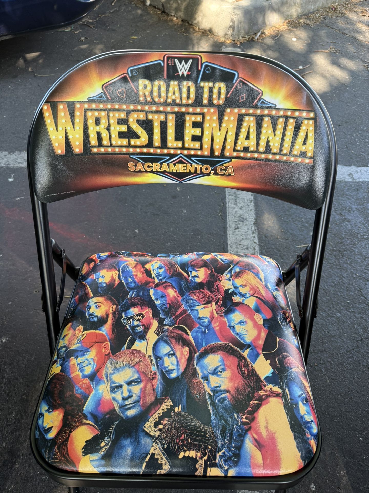 Wwe Road To WrestleMania Chair for Sale in Sacramento, CA - OfferUp