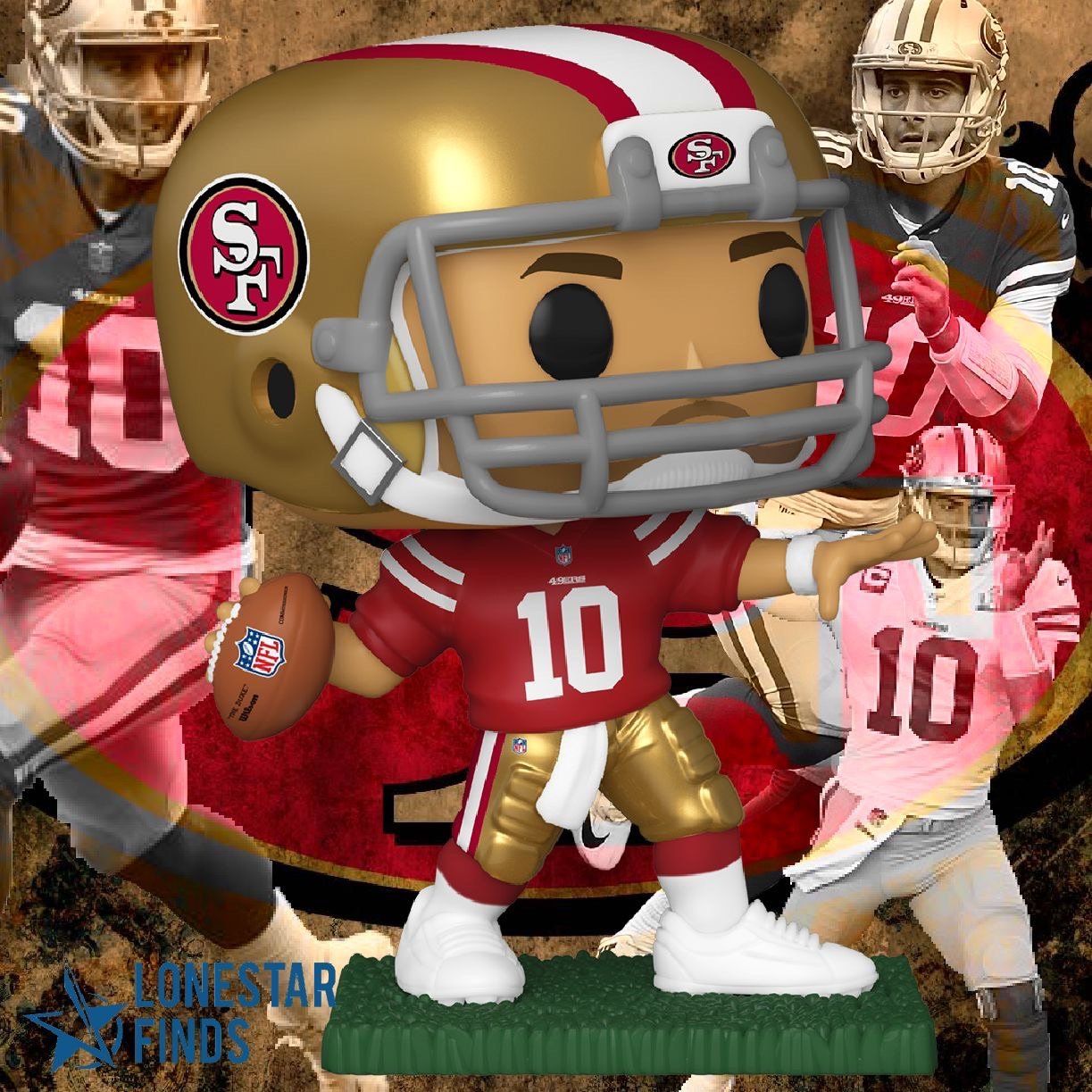 Funko POP! NFL Football Jimmy Garoppolo San Francisco 49ers Quarterback ...