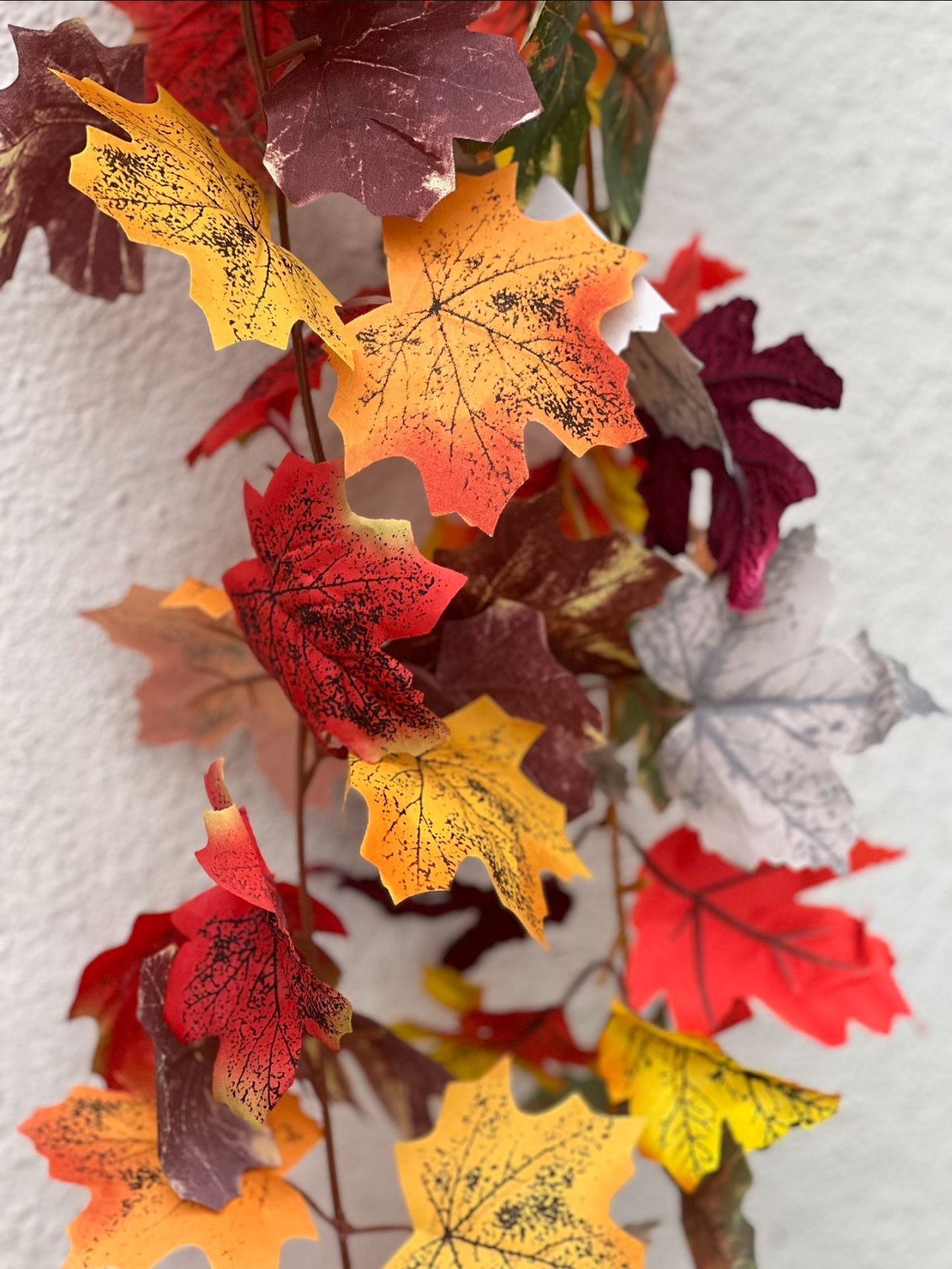 Autumn Fall Garland Maple and Oak Tree Leaves for Sale in Spring Valley ...