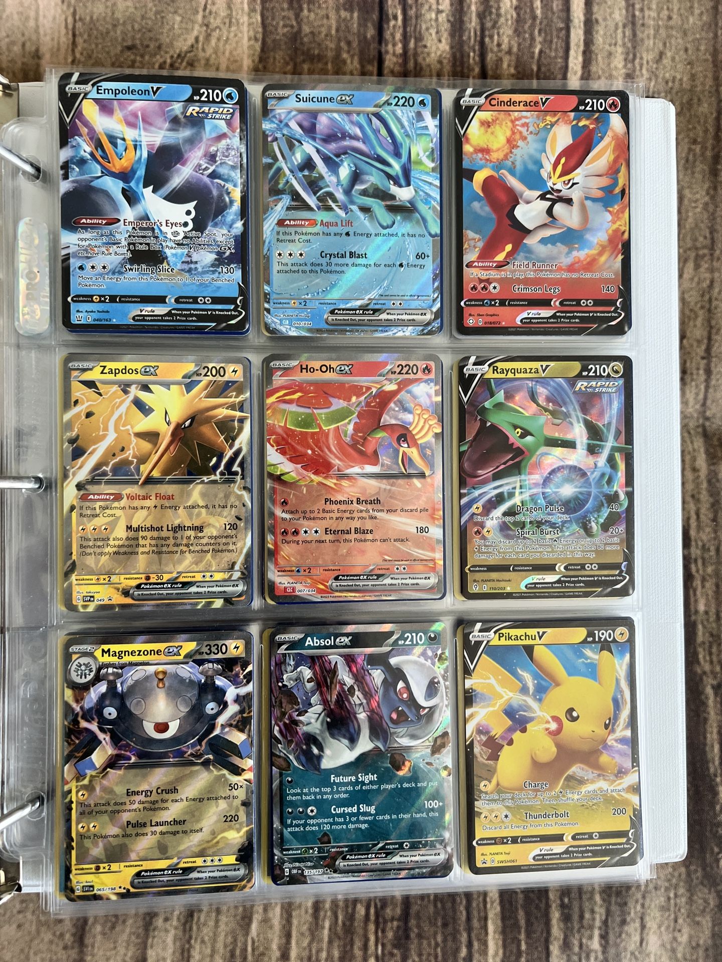 Pokemon Lot 200 Cards Bundle Binder Modern Rare Holos included for Sale ...
