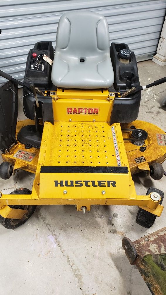 Hustler Raptor 52 Zero turn. For sale or trade. for Sale in Trinity, NC ...
