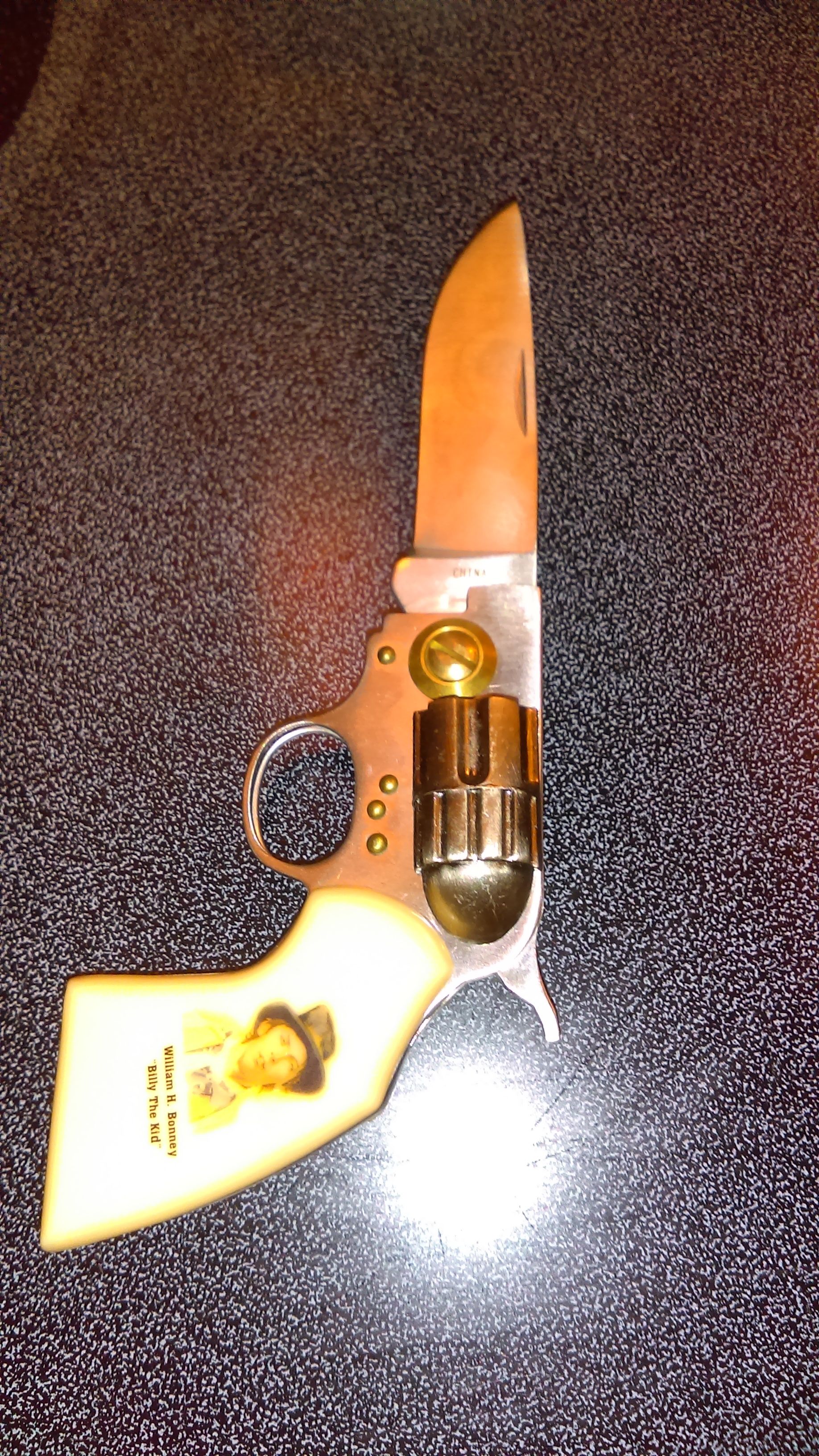 Billy The Kid Gun Knife