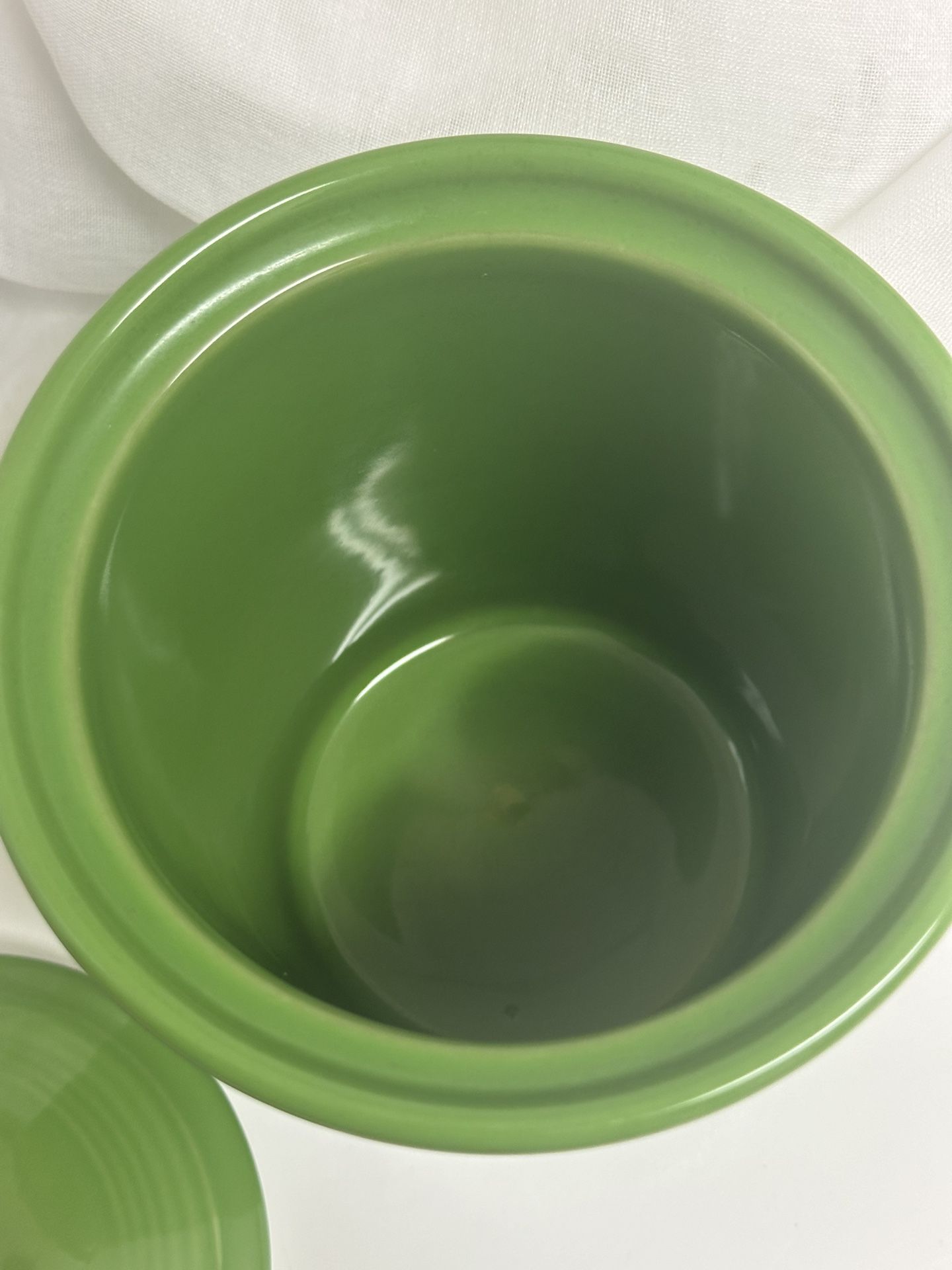 FiestaWare Shamrock Canister in a 1-quart size: for Sale in Butler, PA ...