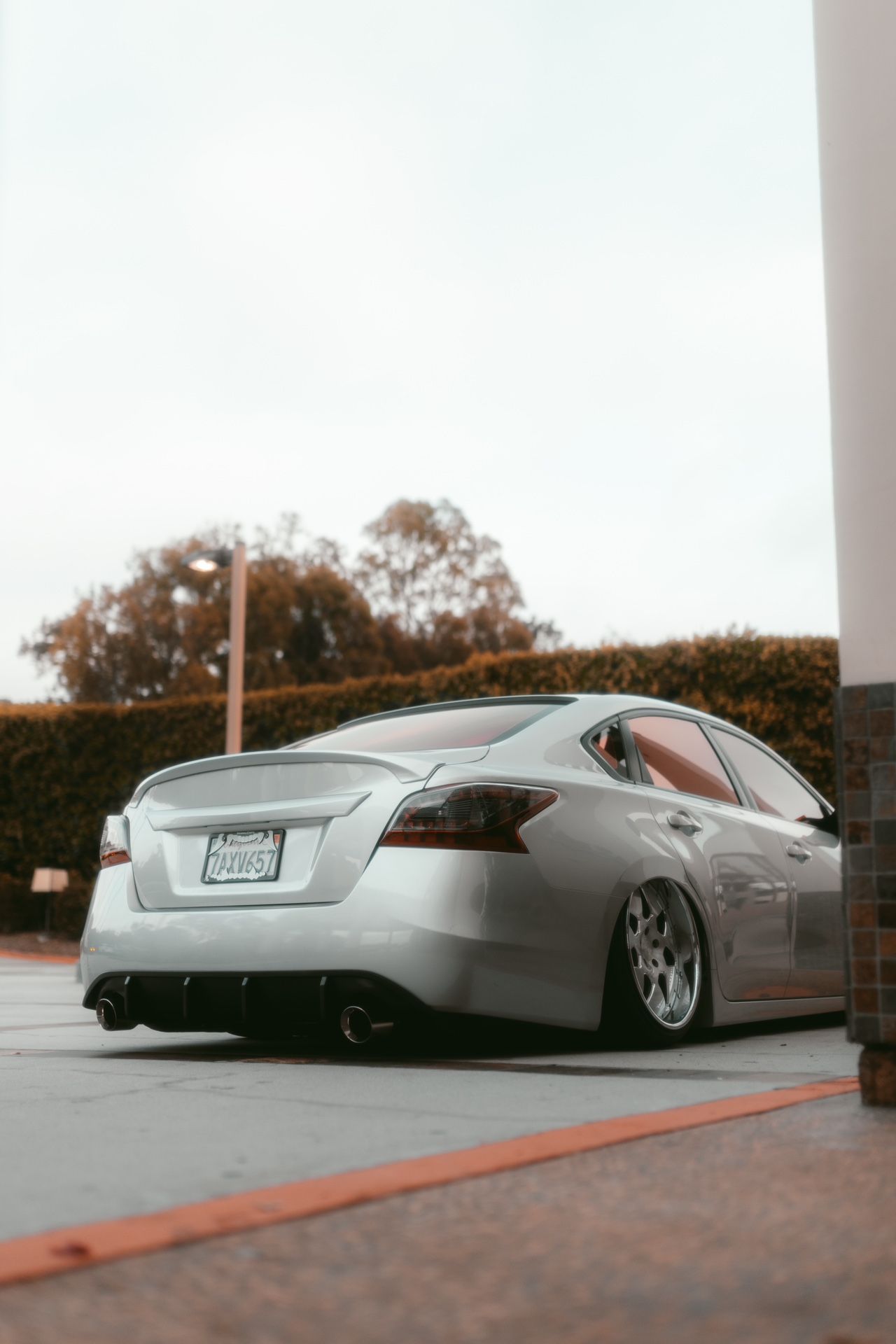 Stanced Nissan Altima