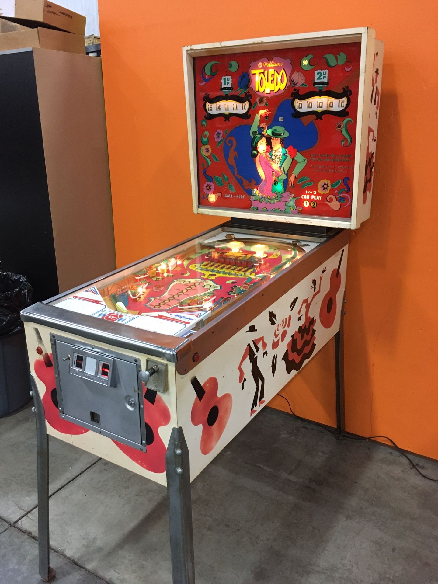 Toledo Pinball Machine 1975 for Sale in Tumwater, WA - OfferUp