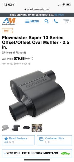 Flowmaster Super 10 Series