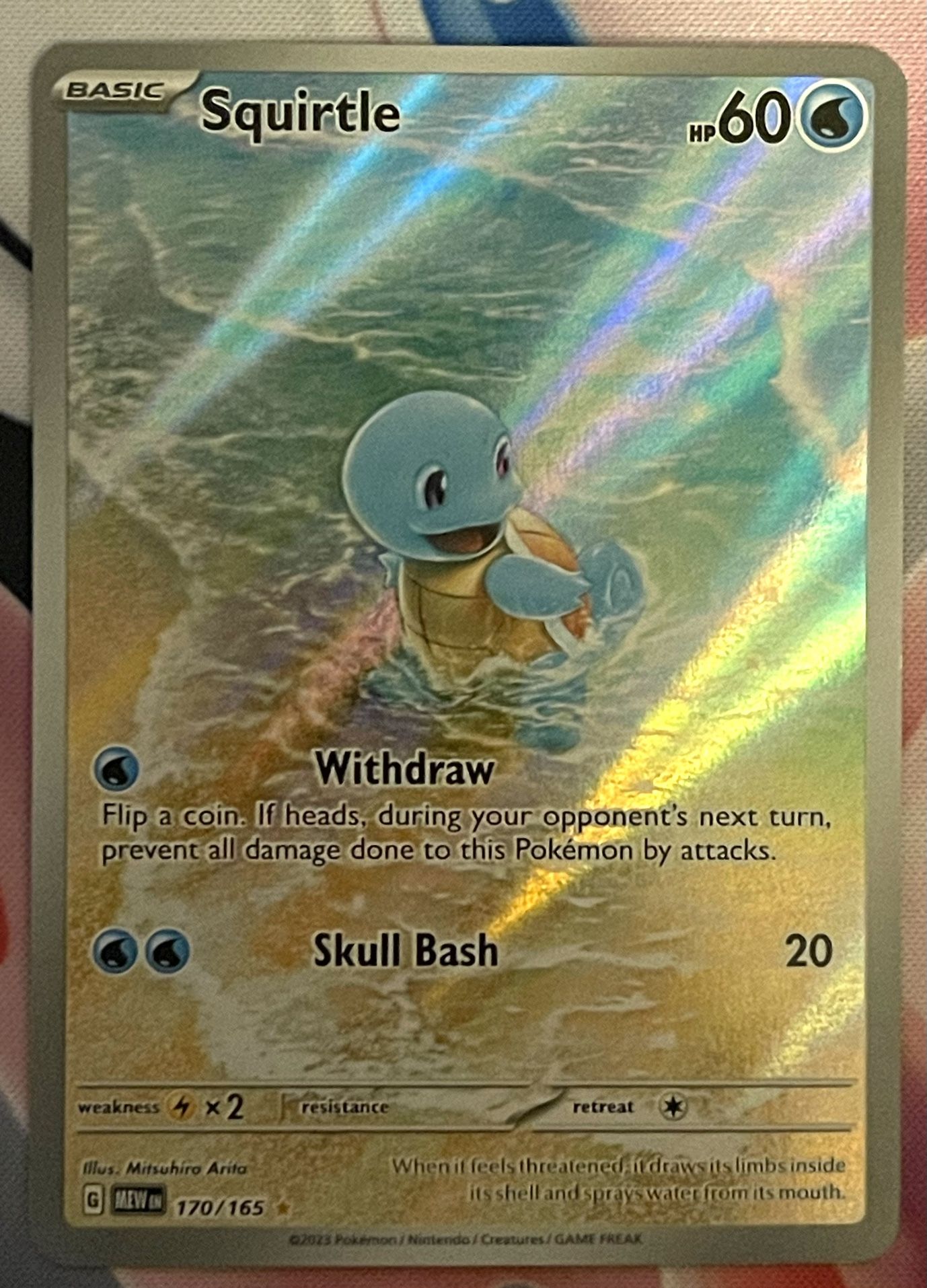 Pokemon 151 Squirtle Illustration Rare for Sale in Temecula, CA - OfferUp