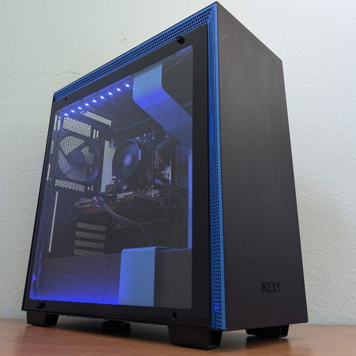 NZXT Gaming PC ~ RX 6500 XT | Ryzen 3 | 16GB RAM | 750GB+ Storage for ...