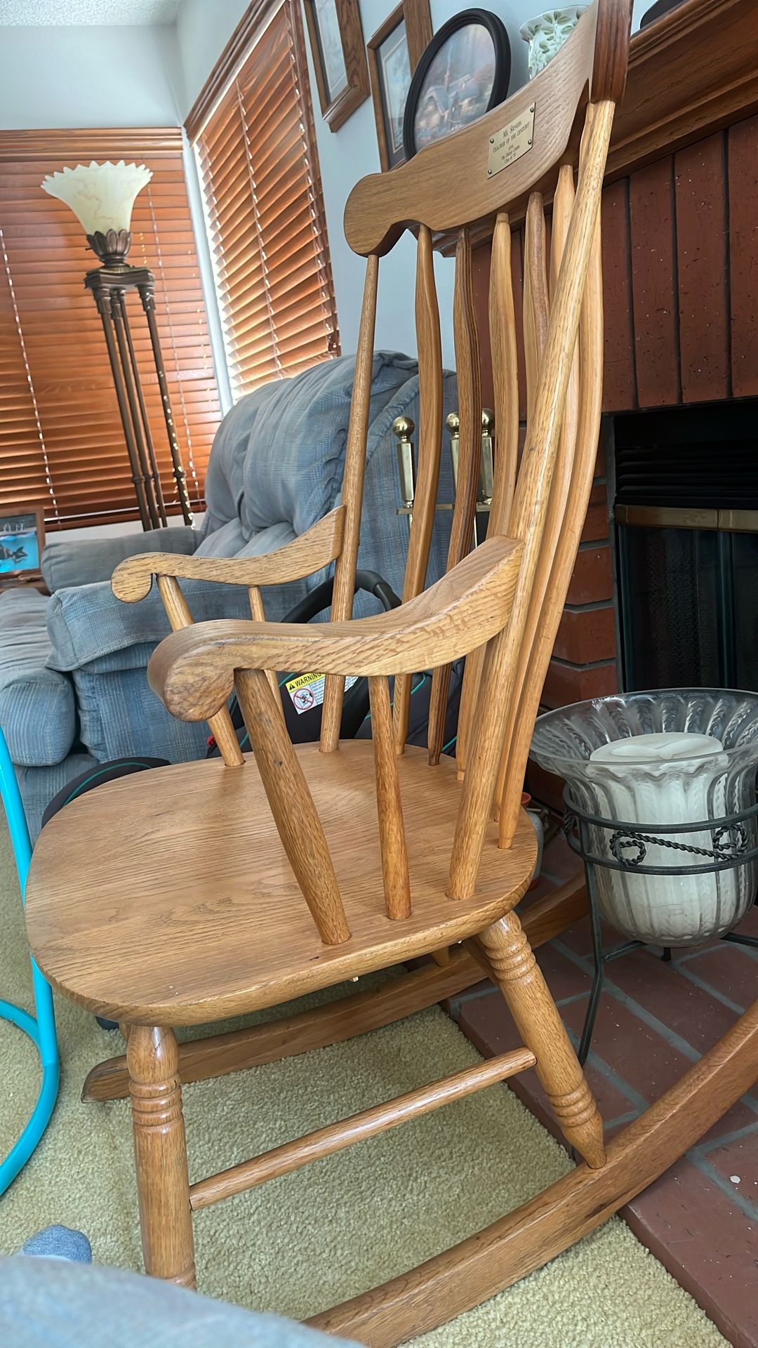 Solid Rocking Chair for Sale in San Marcos, CA - OfferUp