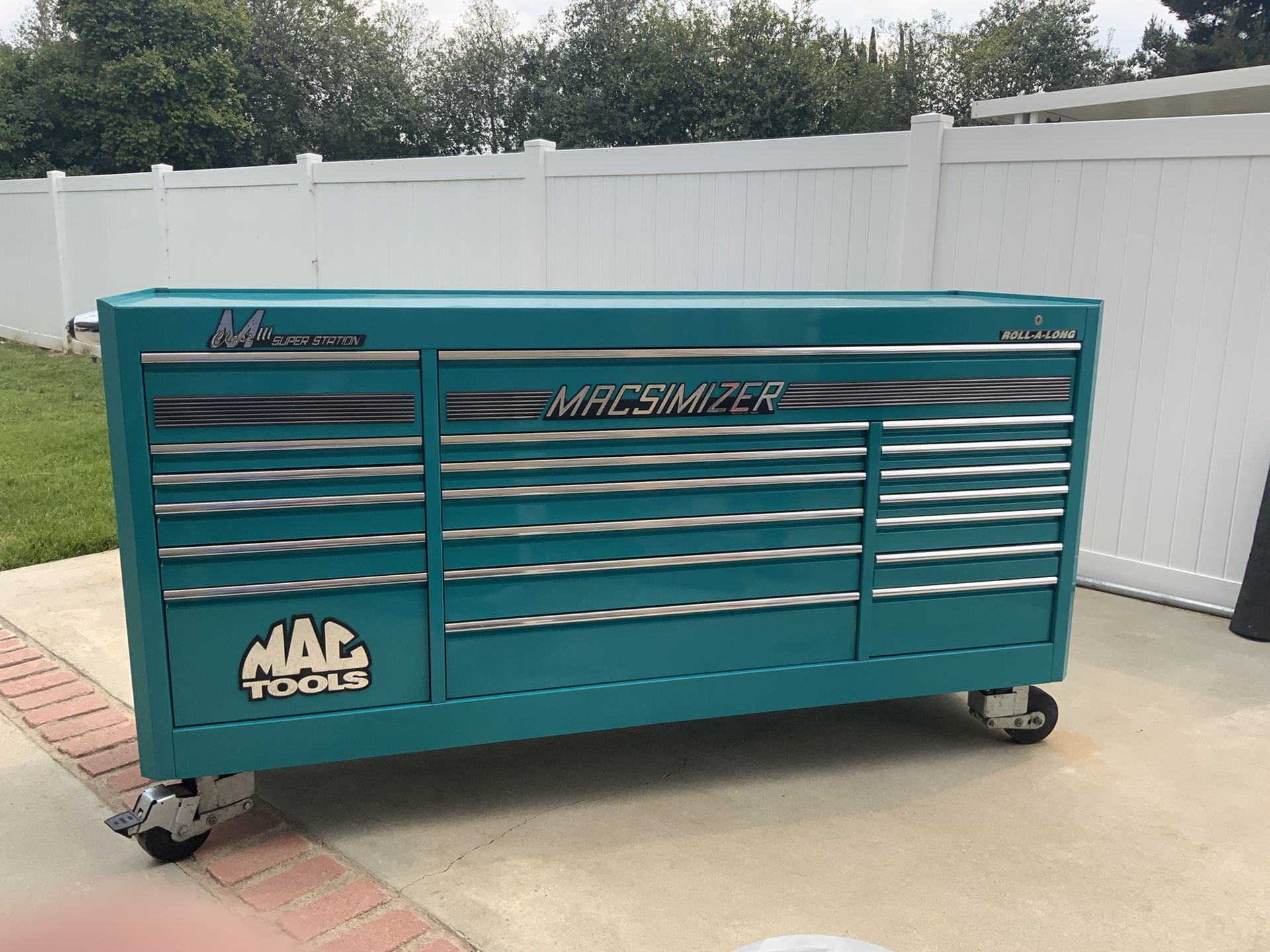 MAC TOOLS 55 T-Bird Blue Macsimizer Toolbox for Sale in Loma Linda, CA ...