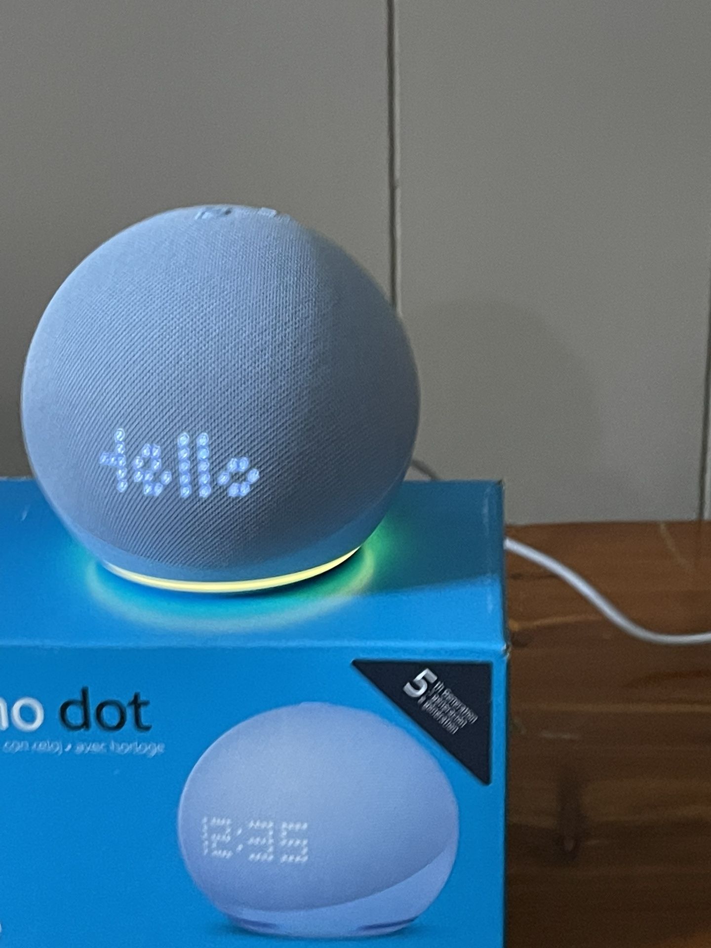 All New Echo Dot 5th Gen 2022 Release With Clock Smart Speaker All New Echo Dot 5th Gen 2022 Release With Clock Smart Speaker