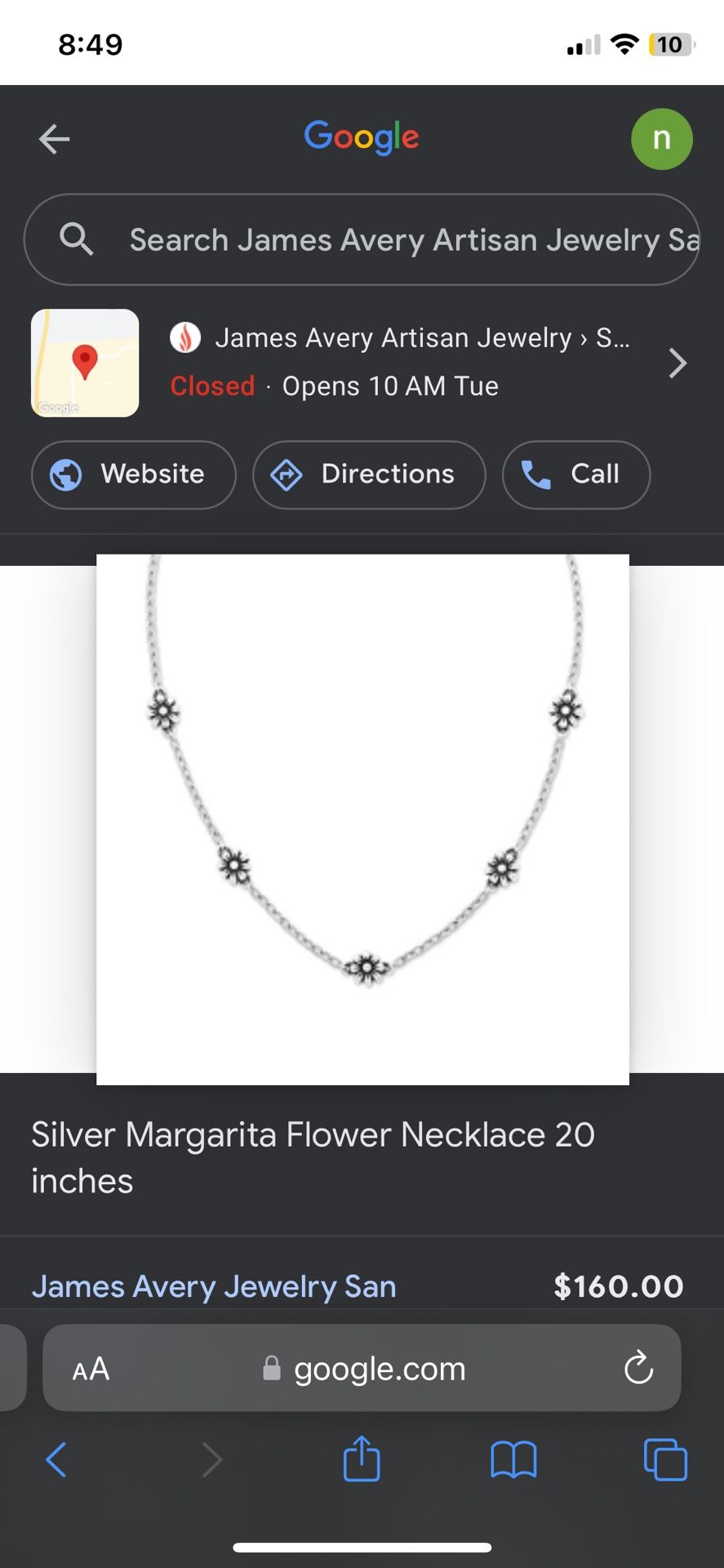James Avery Necklace for Sale in San Antonio, TX - OfferUp