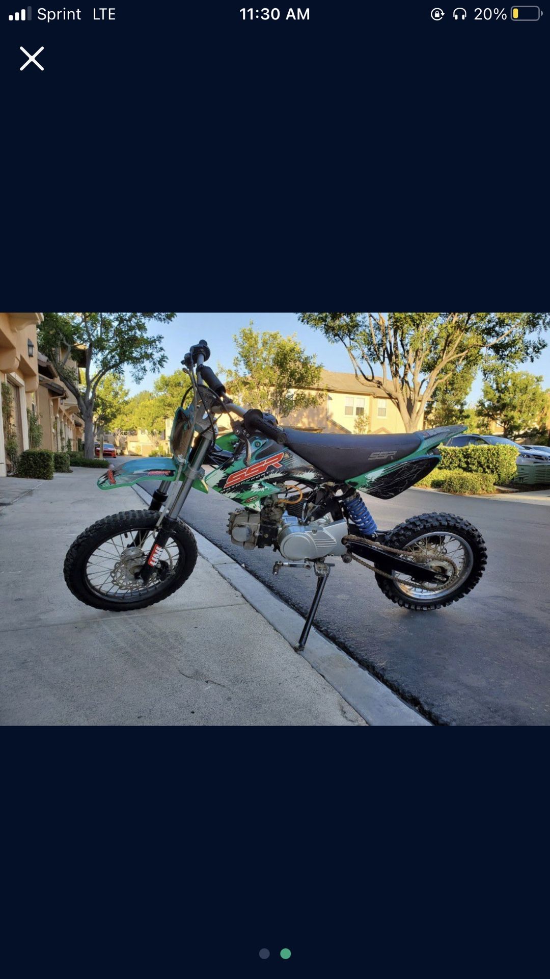 Ssr 125 cc Dirt bike for Sale in Riverside, CA - OfferUp