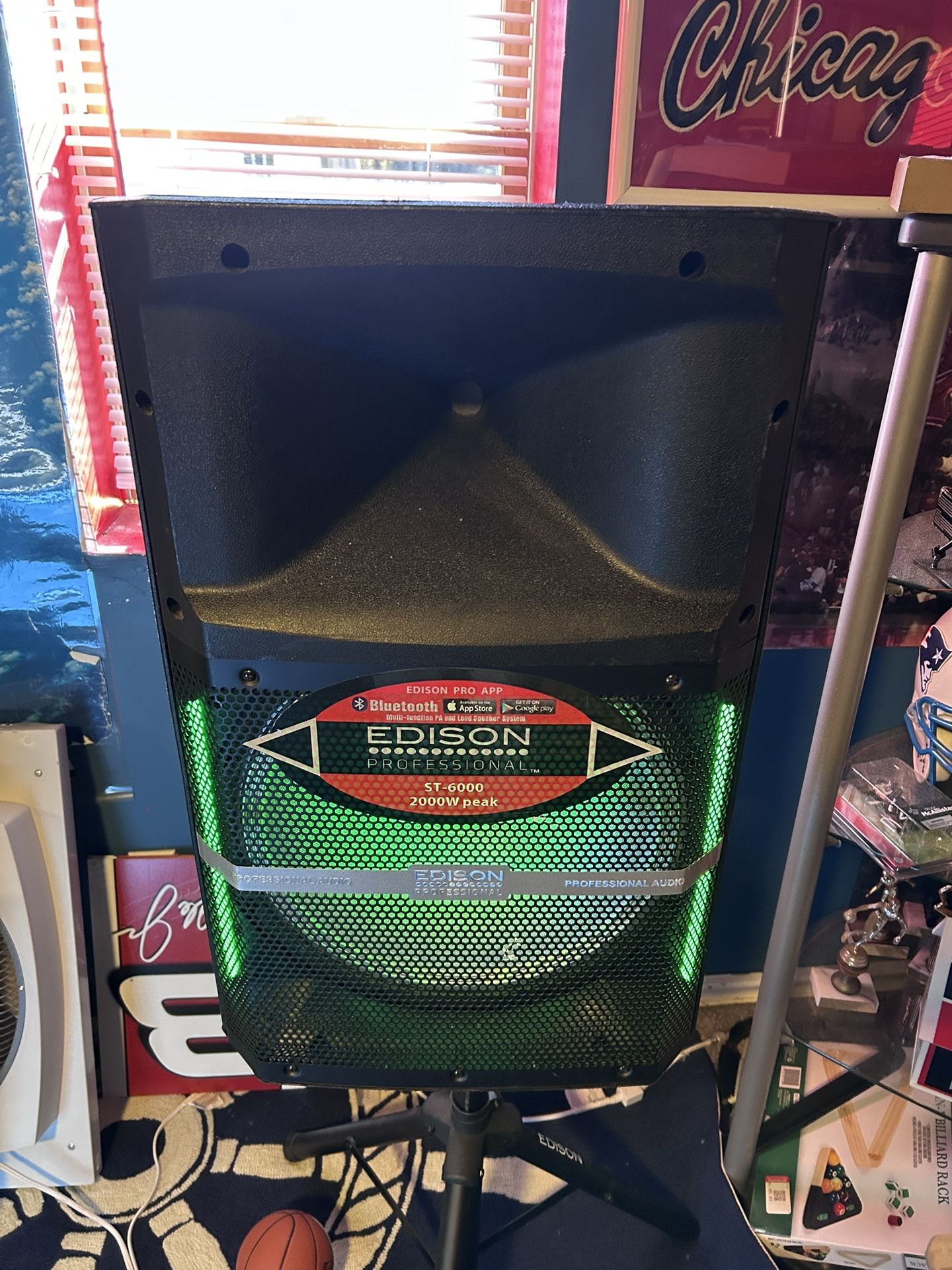 Edison Pro ST-6000 2000W Peak Bluetooth Speaker for Sale in Ellenwood ...