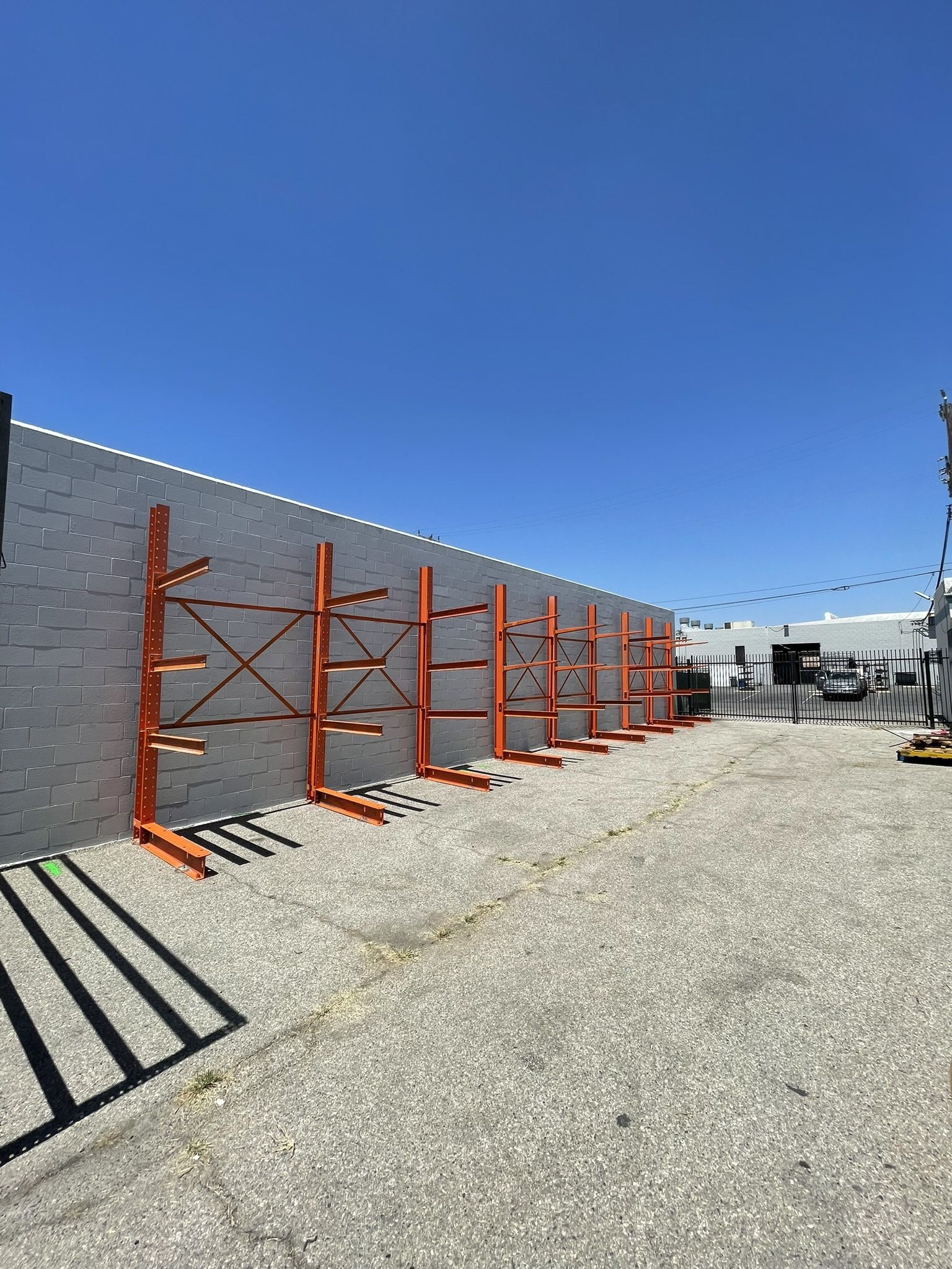 Used Cantilever Pallet Racking, Lumber Storage, Pipe Racks for Sale in ...