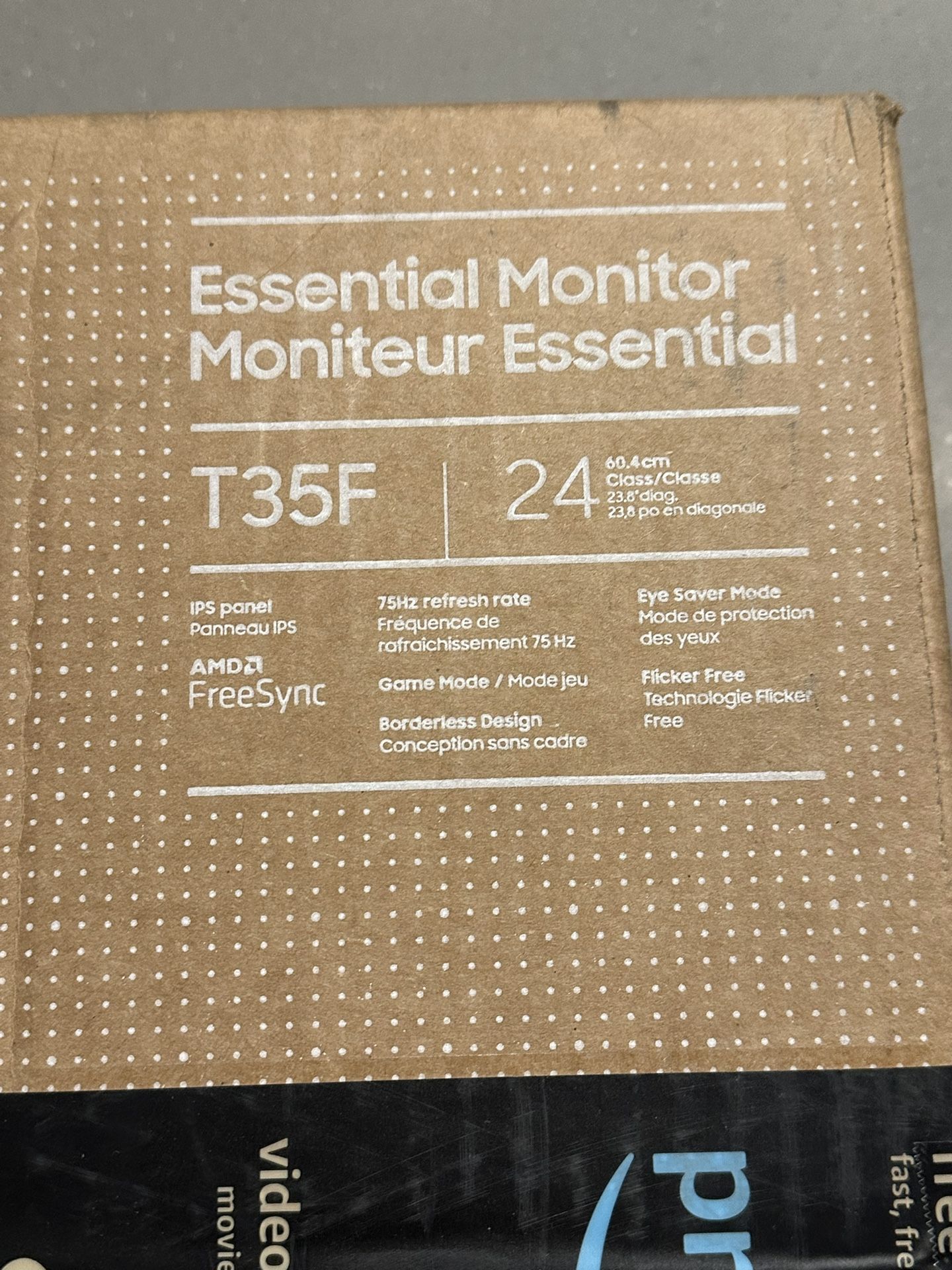 (New In Box) Samsung 24” T35F FHD IPS 75Hz AMD FreeSync 3-Sided ...