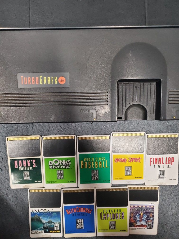 Turbo Grafx 16 with games for Sale in Lawndale, CA - OfferUp