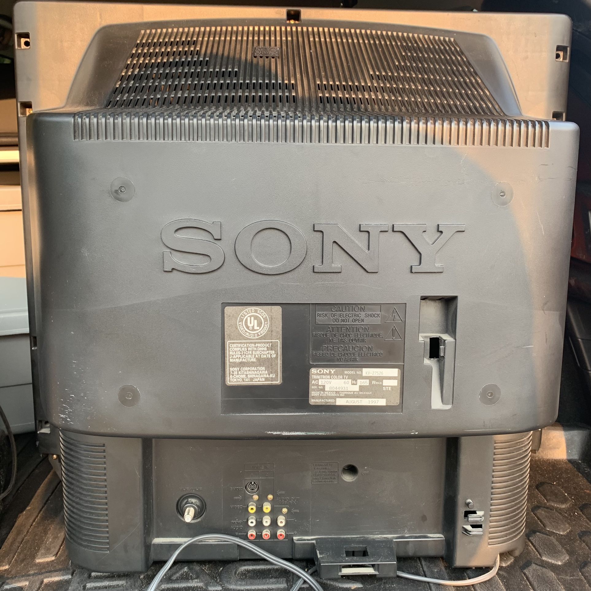 27” Sony Trinitron Television for Sale in Seattle, WA - OfferUp