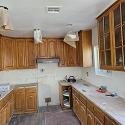 Used oak kitchen cabinets for sale store