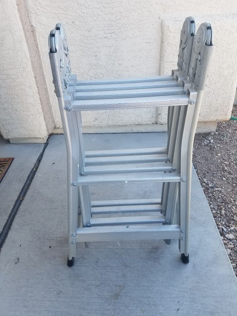 GP HI-TEC 12' expandable articulated ladder for Sale in Las Vegas, NV ...