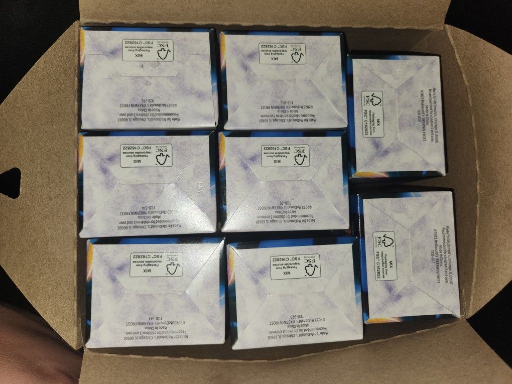 Mcdonalds Kerwin Frost Box Collection (Includes Gold Nugget) for Sale ...