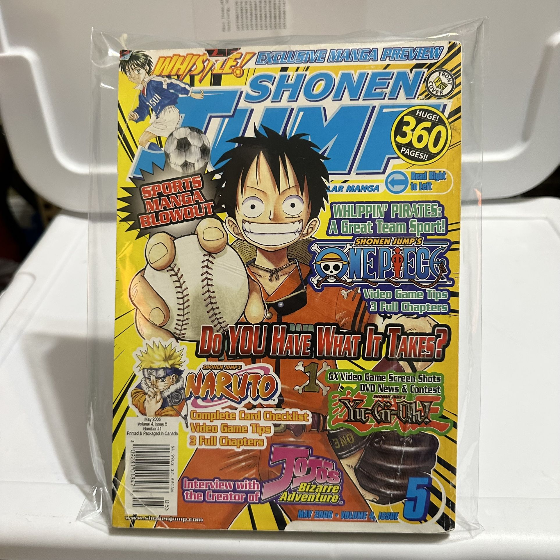 Shonen Jump Lot 6 Manga Magazines Comics 2004 2006 2007 2010 2011 100th ...