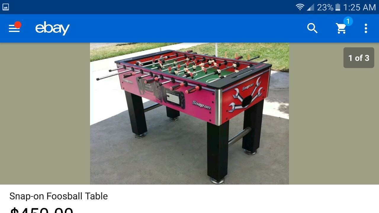 Snap on foosball table for Sale in San Jose, CA - OfferUp