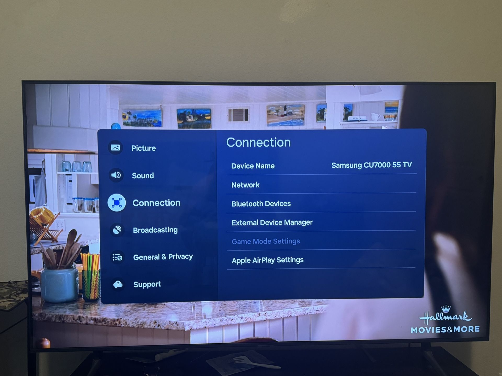 SAMSUNG CU7000 55” 4K SMART TV for Sale in Las Vegas, NV - OfferUp