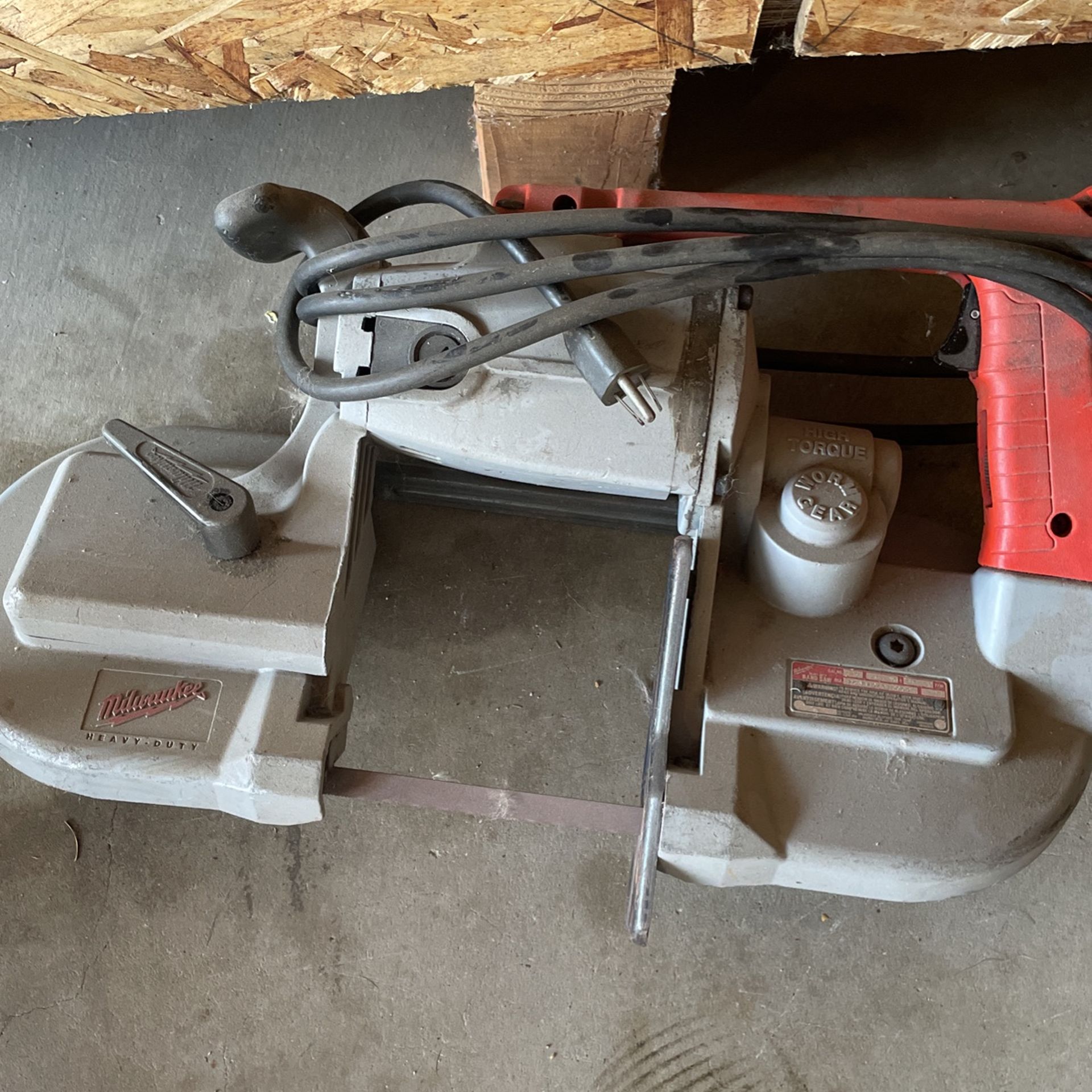 Tools. Band Saw Chop Saw Bolt Cutters for Sale in San Bernardino, CA ...