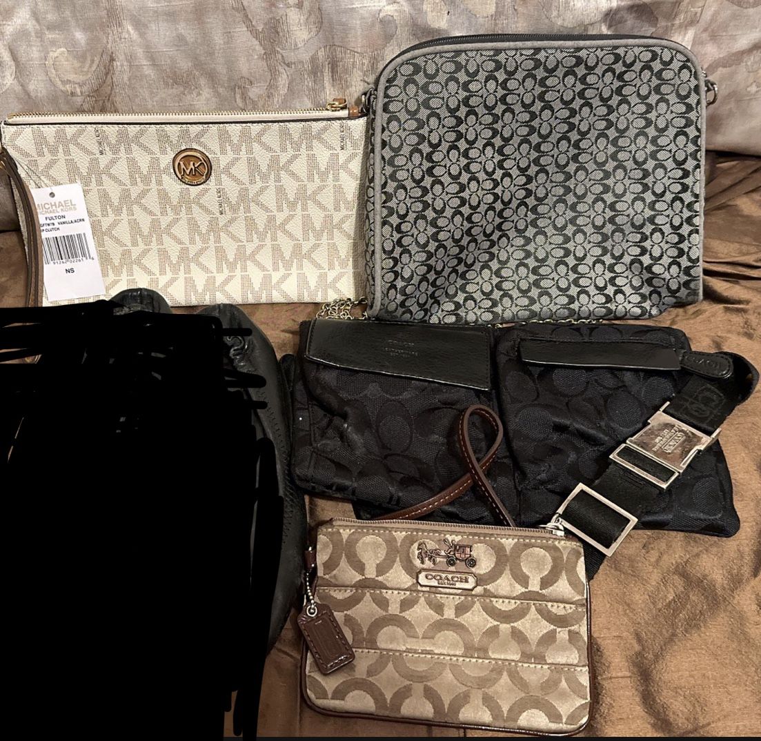 MK NEW PURSE- COACH HAND PURSE-WAIST ONE -SHOULDER ONE - Less Than the ...