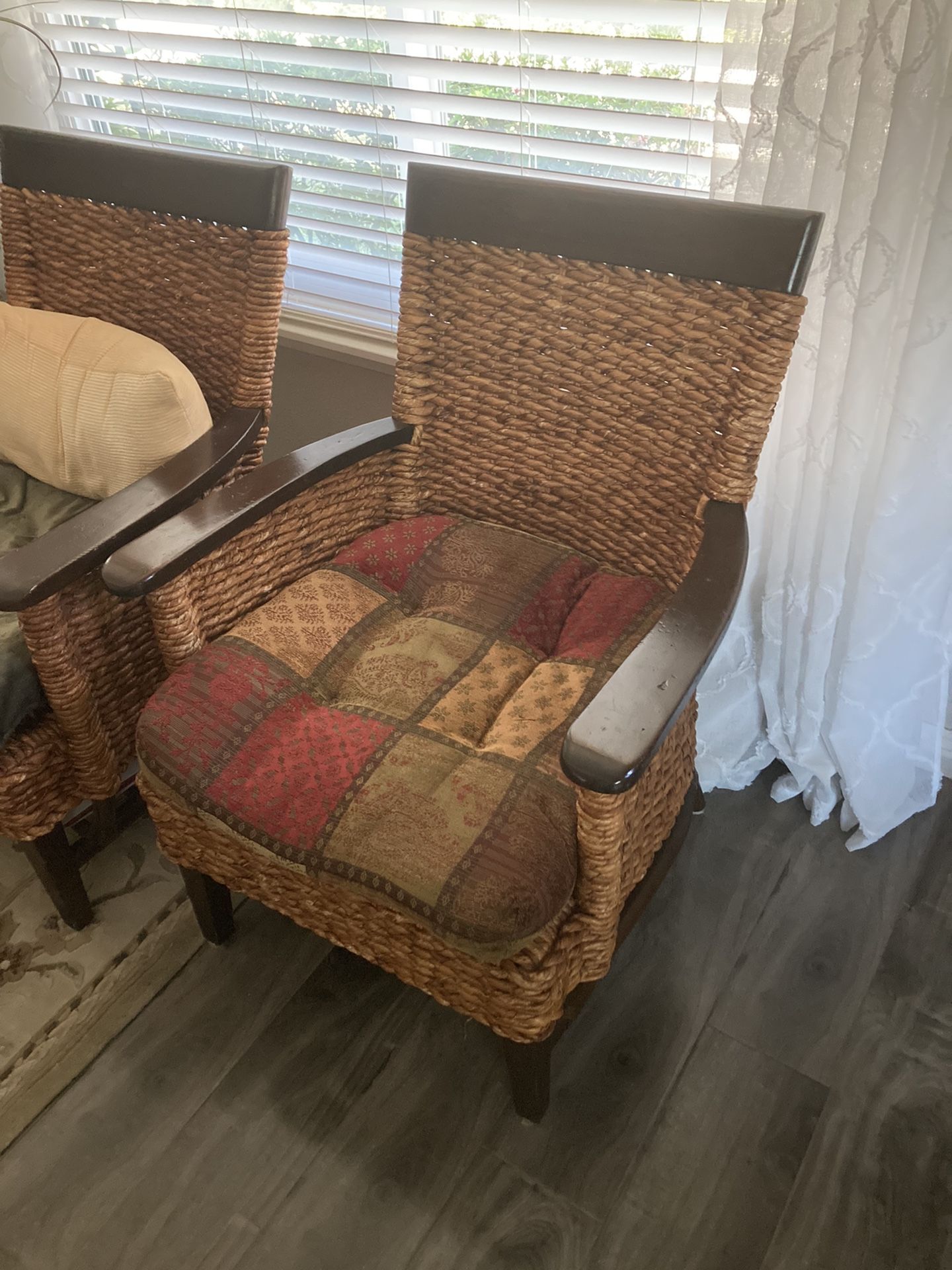 Wicker Chair, Pier 1 - Great For Boho Look Or Bract Decor for Sale in ...