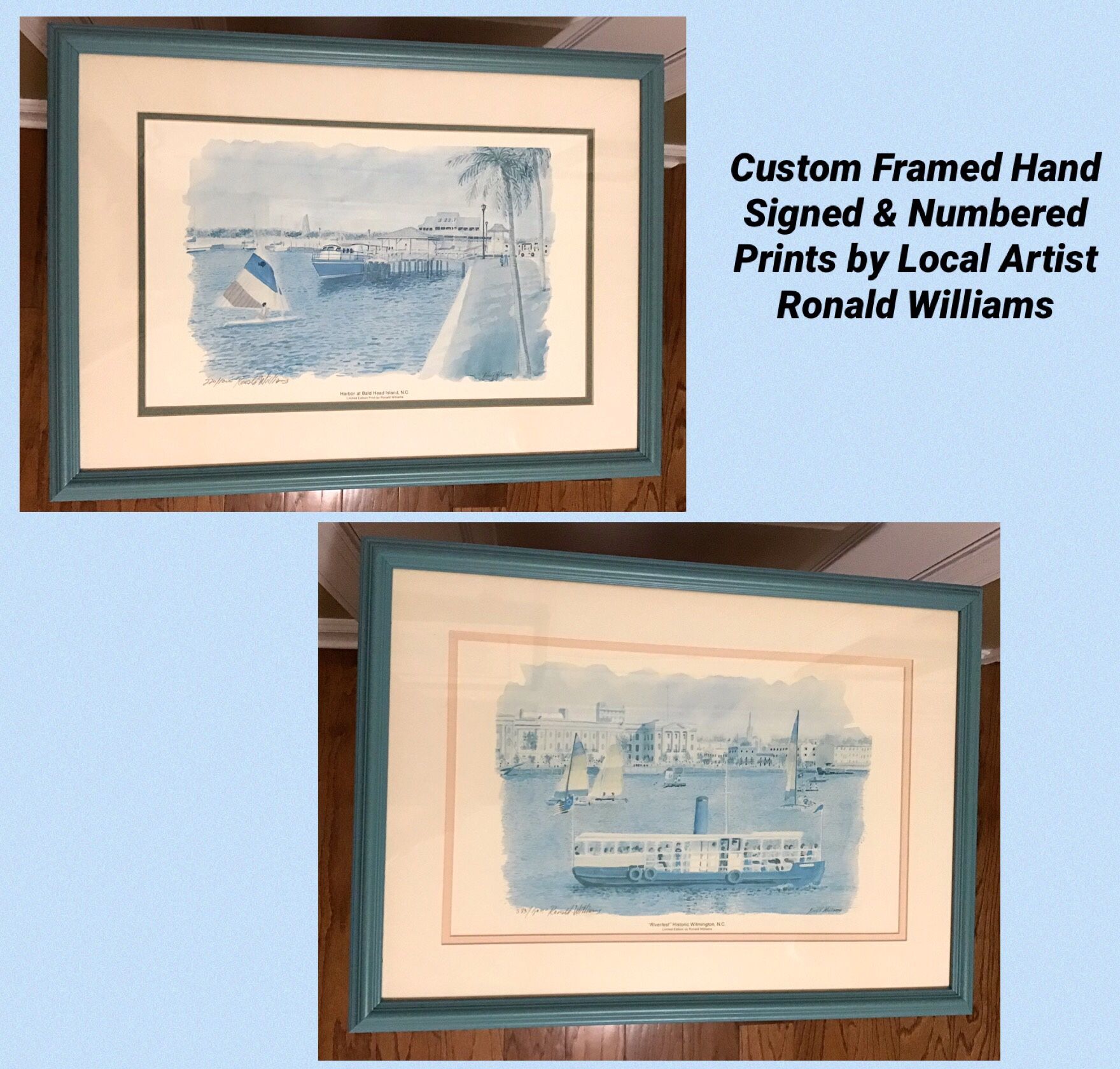 Custom Framed Hand Signed & Numbered Prints by Local Artist Ronald ...
