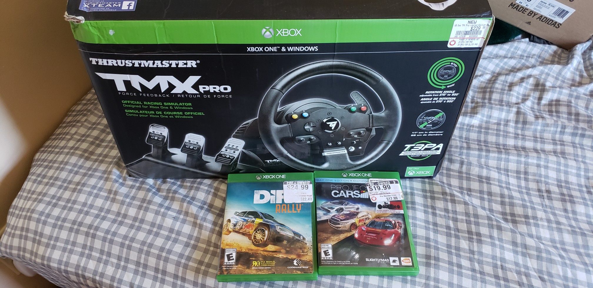 Thrustmaster TMX PRO + games for Xbox/PC for Sale in Chicago, IL - OfferUp