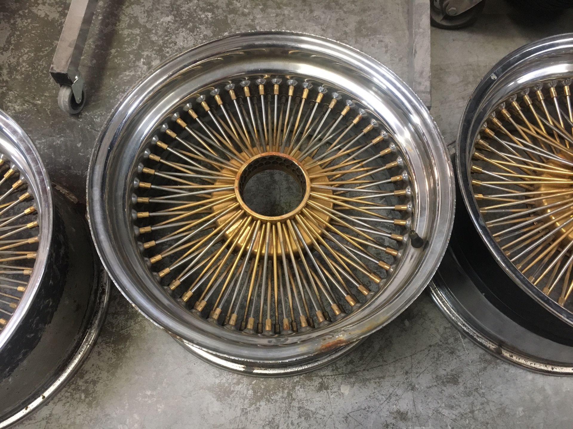 Dayton 17” wire wheels stamped for Sale in Hayward, CA - OfferUp
