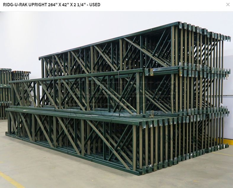 RIDG-U-RAK PALLET RACK for Sale in Wht Settlemt, TX - OfferUp