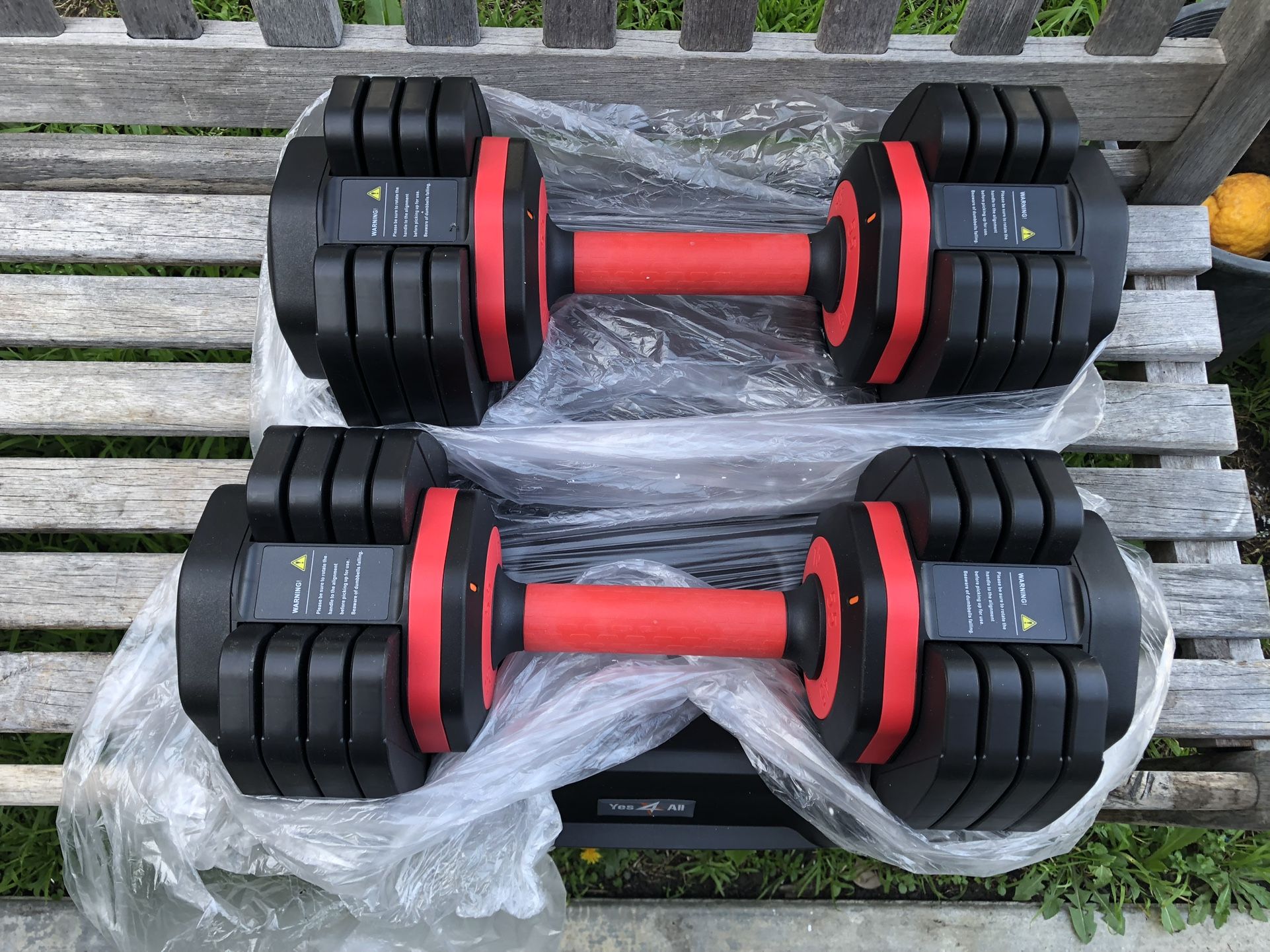 New 55lbs Adjustable Dumbbells for Sale in Fullerton, CA - OfferUp