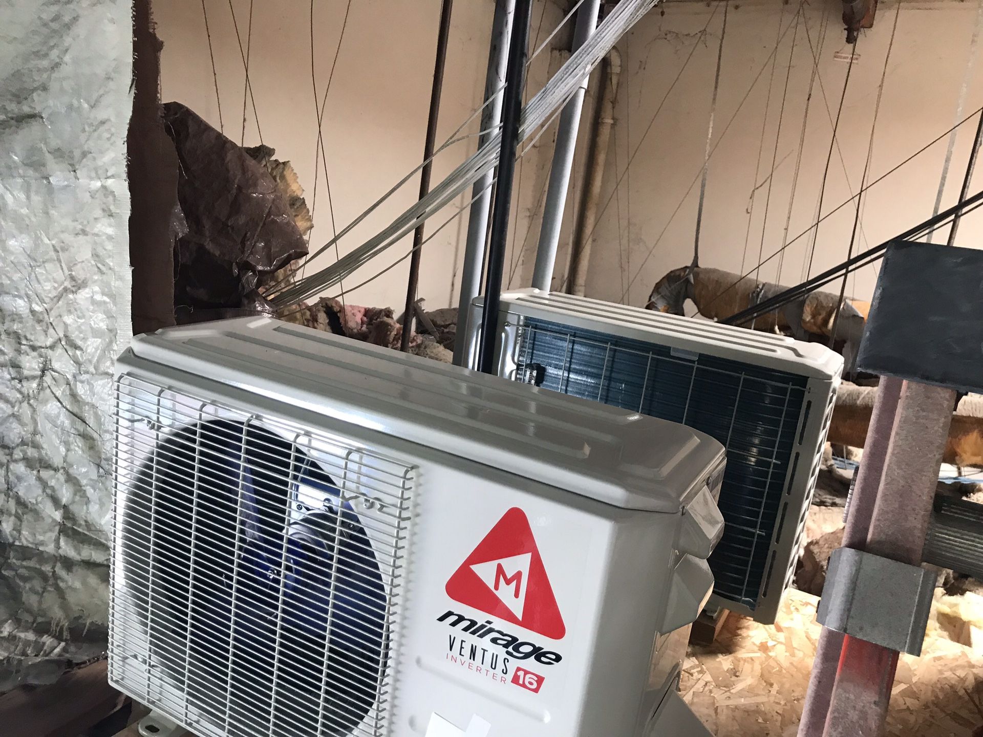 HEATING & COOLING SYSTEM MIRAGE MINI SPLIT (1) ton for $2,800 Including ...