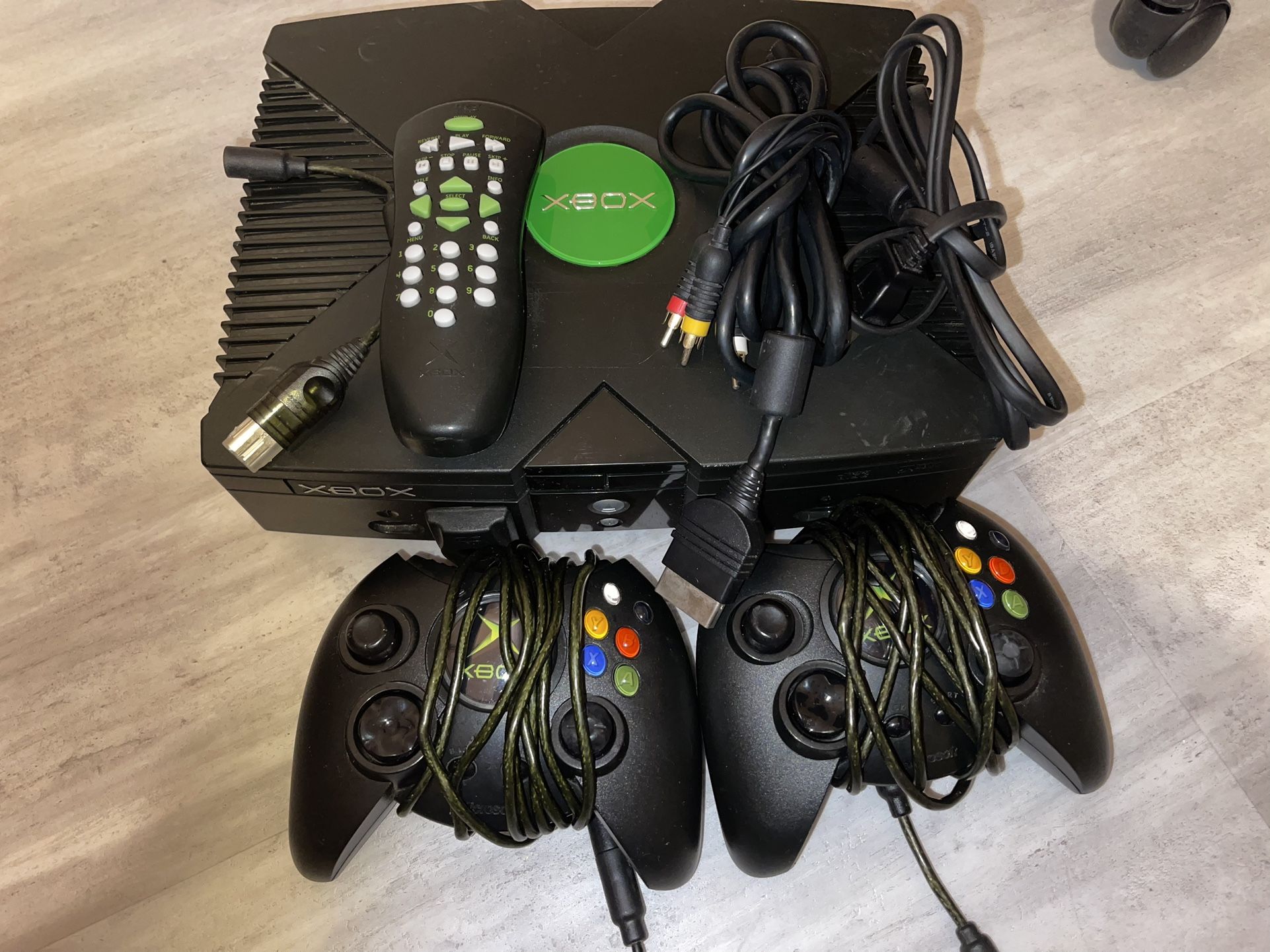 Original XBox System With Two Controllers for Sale in Pomona, CA - OfferUp