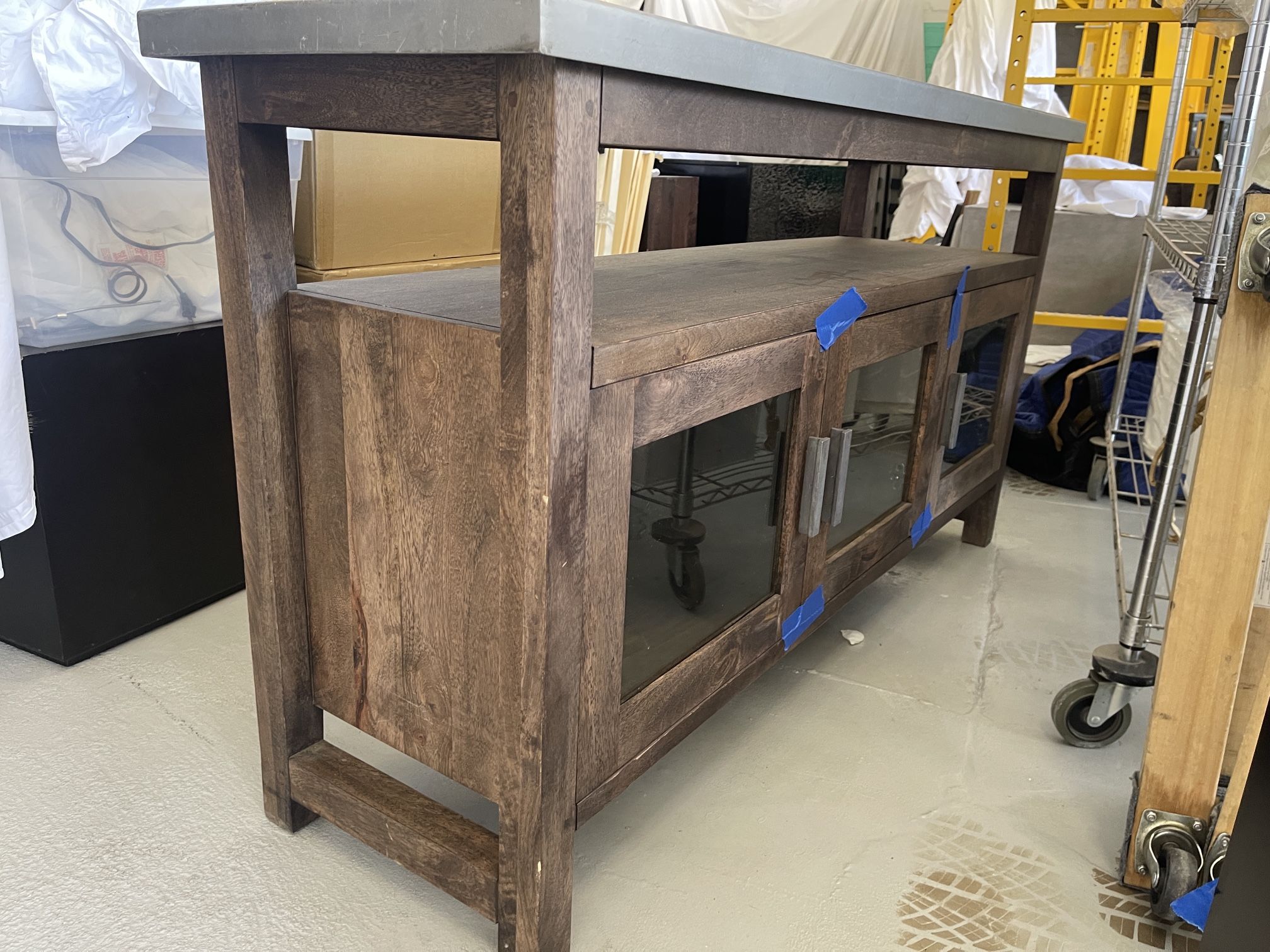 Crate & Barrel Galvin Metal Top Sideboard for Sale in Inglewood, CA ...