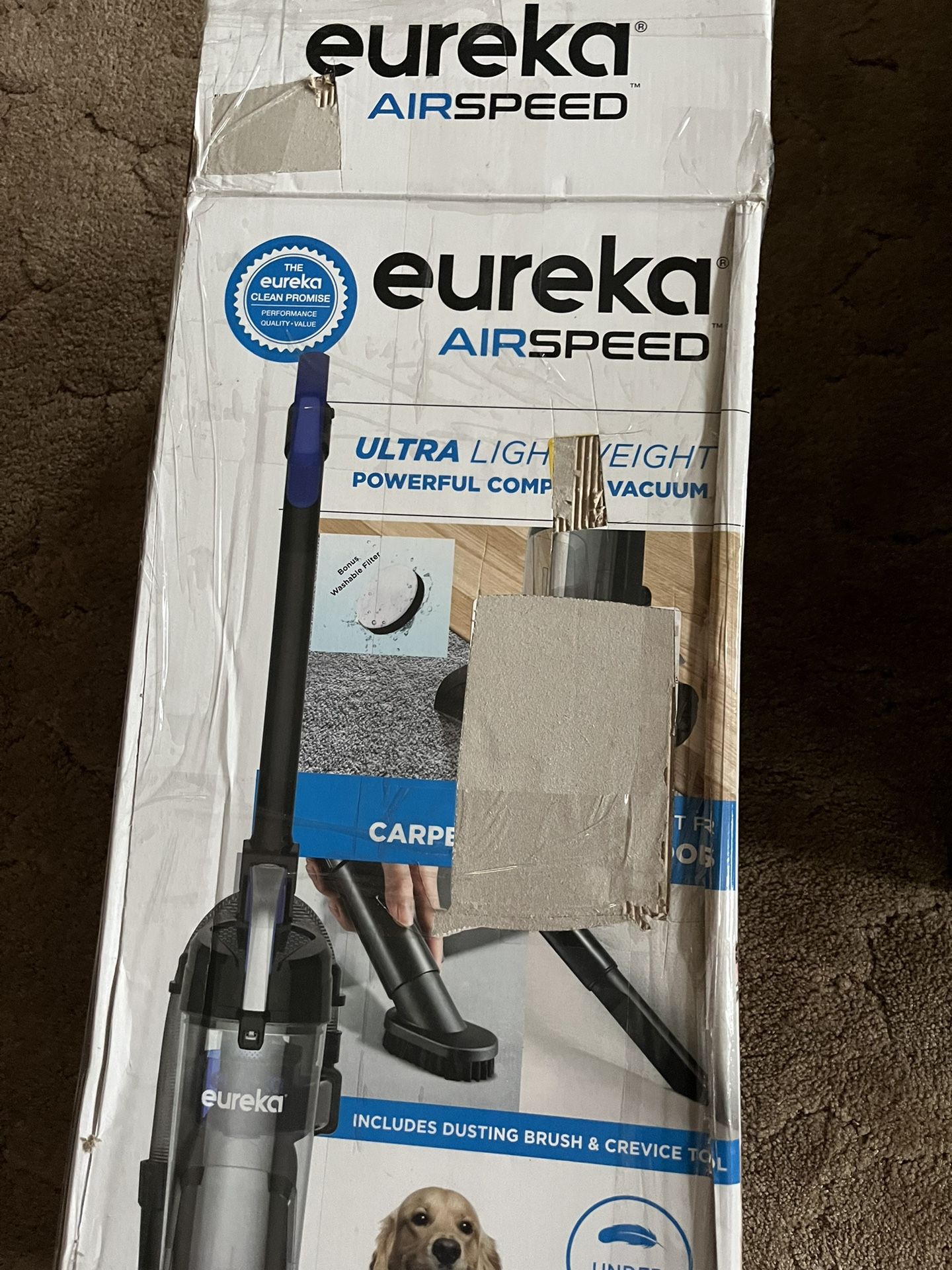 Eureka Airspeed Ultra-Lightweight Compact Bagless Upright Vacuum ...