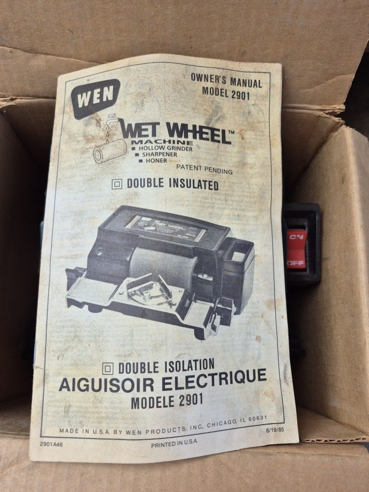 Wen Wet Wheel Machine for Sale in Orange, CA - OfferUp