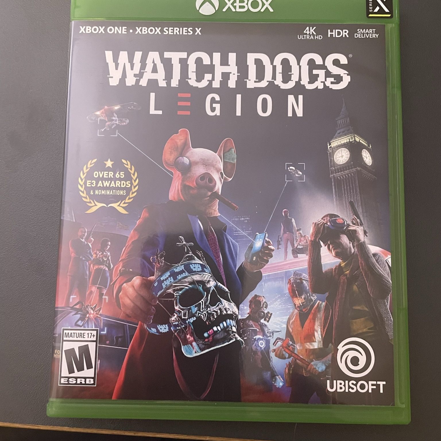 Watch Dogs Xbox One Box Art