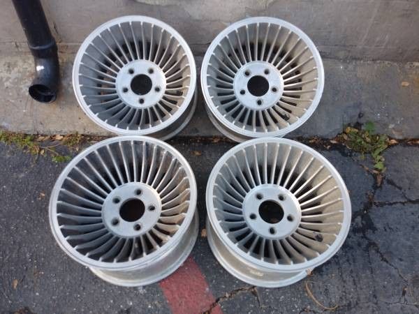 15x8.5 inch Turbine style alloy rims. classic cars and trucks for Sale ...