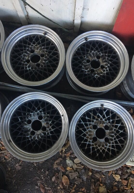 15x7 Foxbody Mustang Riken Wheels for Sale in Tampa, FL - OfferUp