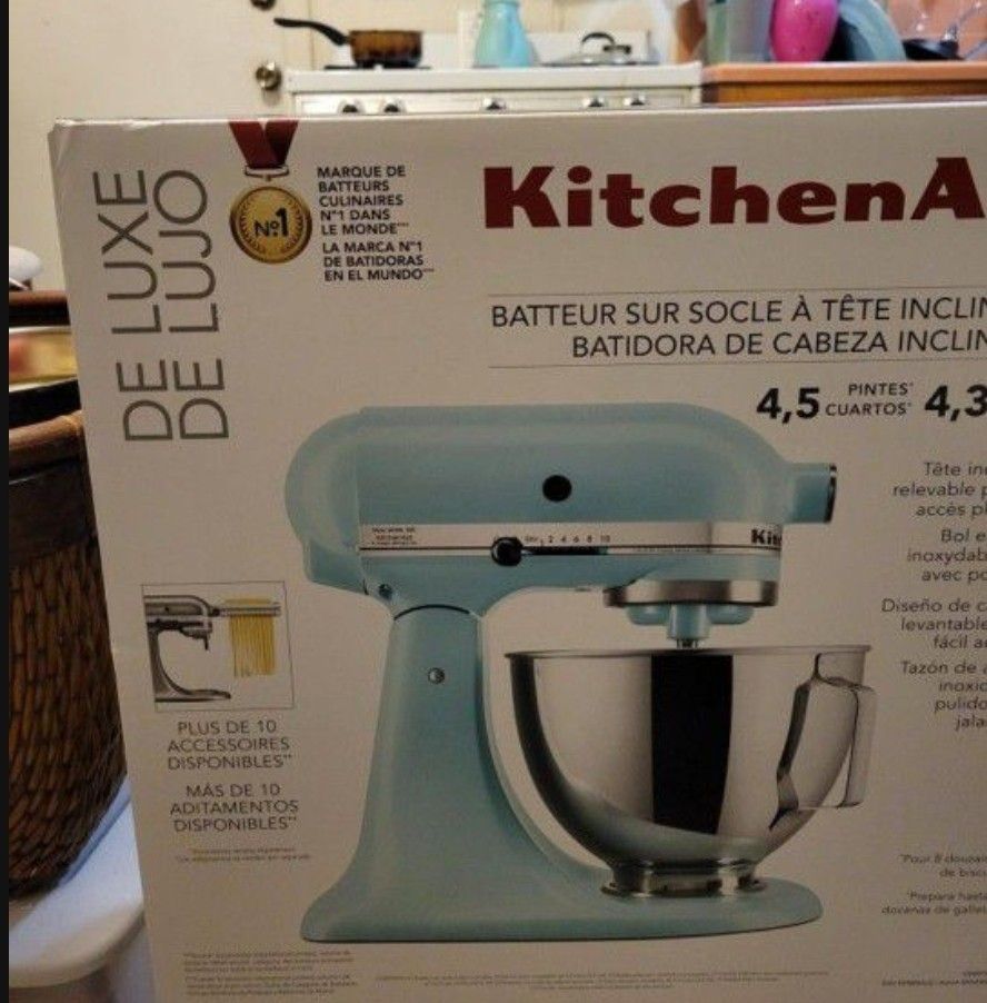 Tiffany Blue Kitchenaid Mixer